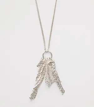 Our Legacy Sterling Silver Knit Necklace