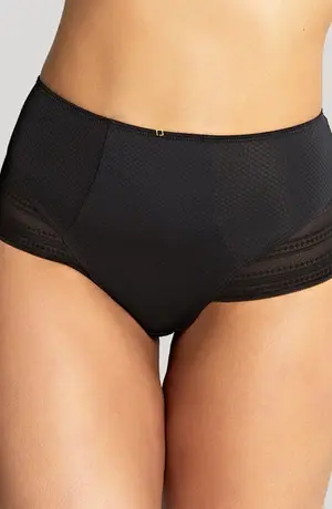 Panache Serene High Waist Briefs - Noir