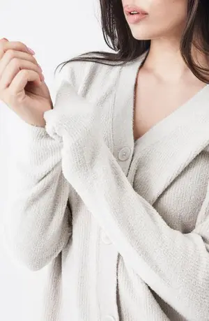 SUNDAY CITIZEN Oversized Ribbed Cardigan