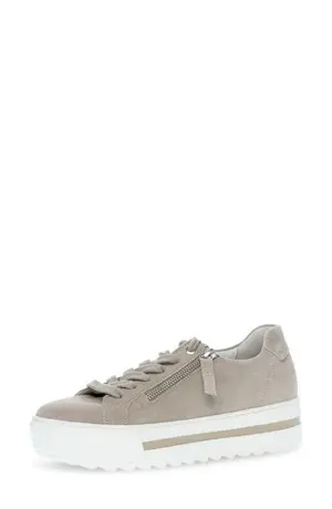 Gabor Zip Up Sneakers For Women