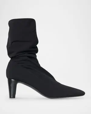 THE ROW Felice Stretch Neoprene Boots