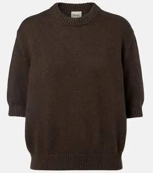 Khaite Davin Cashmere Sweater - Brown