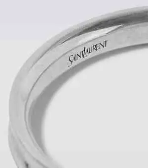 Saint Laurent Groove Cuff Bracelet