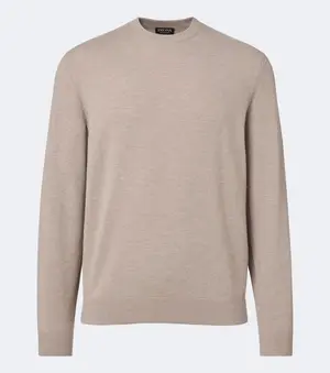 Zegna Cashmere Sweater - Beige