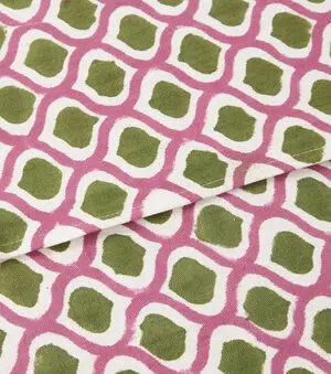LES-OTTOMANS Printed Cotton Tablecloth