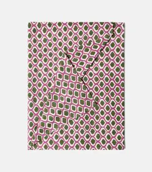 LES-OTTOMANS Printed Cotton Tablecloth - Multicoloured