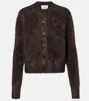 LISA YANG Azalea Cardigan Brown