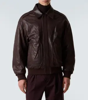 Calvin Klein Johnson Leather Blouson