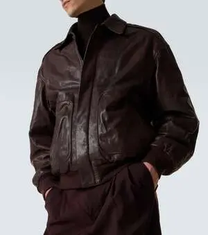 Calvin Klein Johnson Leather Blouson