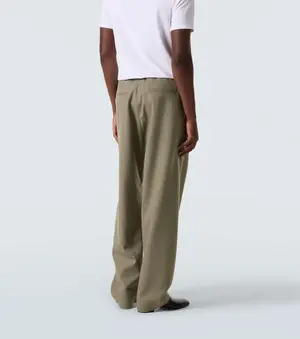 Calvin Klein Benjamin Wool Straight Trousers