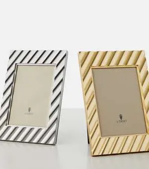 L'Objet Maxime Platinum-plated Picture Frame - Silver
