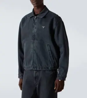 Prada Denim Blouson Jacket - Grey