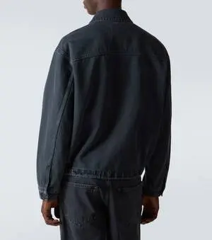 Prada Denim Blouson Jacket - Grey