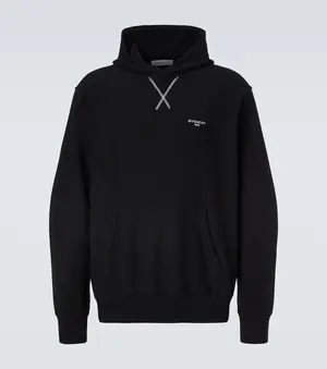 Givenchy Logo Cotton Jersey Hoodie