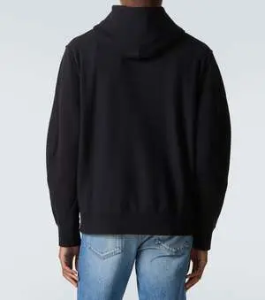 Givenchy Logo Cotton Jersey Hoodie