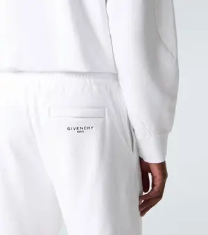 Givenchy Couture Seam Cotton Bermuda Shorts