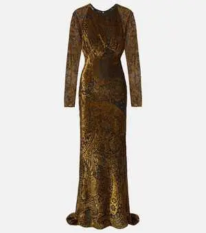Etro Asymmetrical Evening Dresses