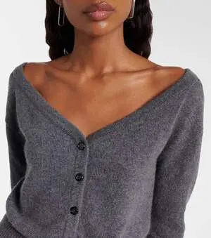 LISA YANG Beata Cashmere Cardigan - Grey