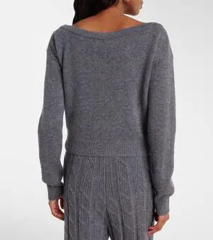 LISA YANG Beata Cashmere Cardigan - Grey
