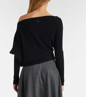 Altuzarra One-shoulder Cashmere Sweater
