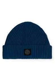 Stone Island RWS Knitted Cap - Navy Blue
