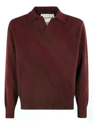 AMARANTO Long-sleeve Sweater - Red