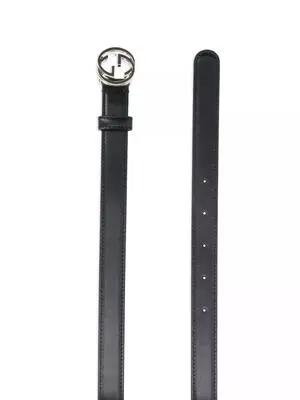 Gucci Logo-buckle Leather Belt