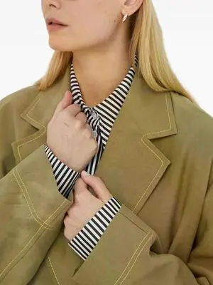 Paul Smith Belted Stitching Coat