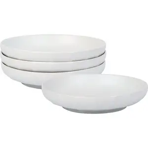 STONE + LAIN Rio Stoneware 4-piece Pasta Bowl Set - Beige