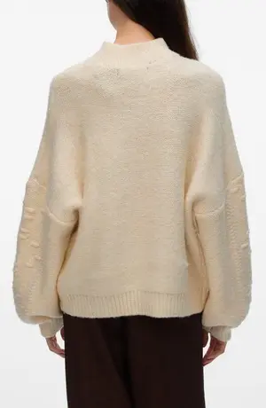 Vero Moda Kaia Oversized Mock Neck Sweater