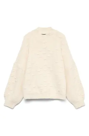 Vero Moda Kaia Oversized Mock Neck Sweater