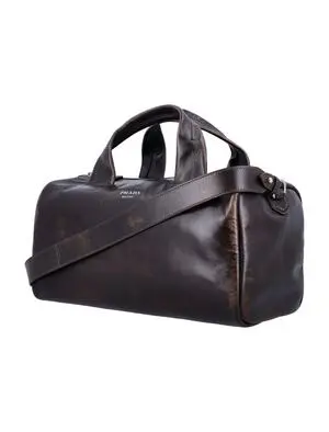 Prada Small Nappa Leather Duffle Bag