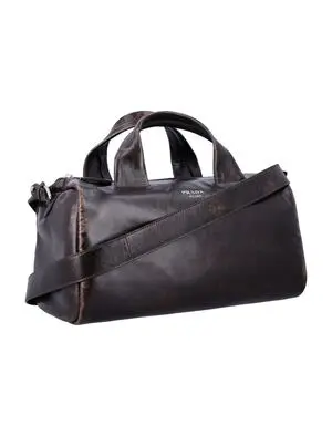 Prada Small Nappa Leather Duffle Bag