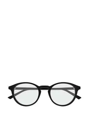 Gucci Rounded Eyeglasses - Black