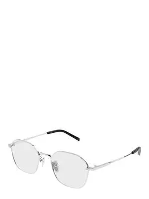 Gucci Irregular Eyeglasses - Silver
