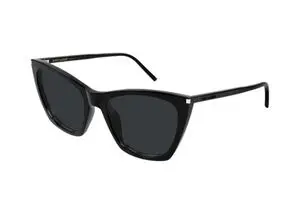 Saint Laurent Cat Eye Sunglasses - Black/black (sl/214