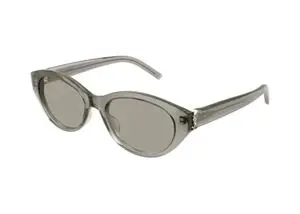 Saint Laurent Cat Eye Sunglasses - Brown Brown Grey/grey (sl M148