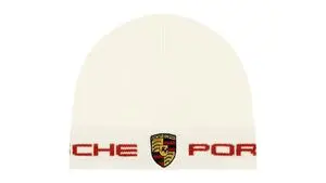 Aimé Leon Dore X Porsche Wool Skullcap - Cream
