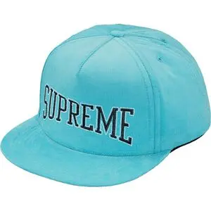 Supreme Dotted Arc 5-panel Cap - Light Blue