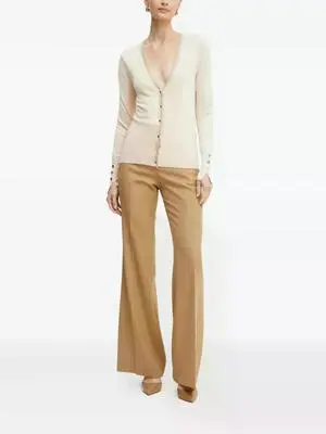 Liu Jo Scalloped Trim Button-front Cardigan