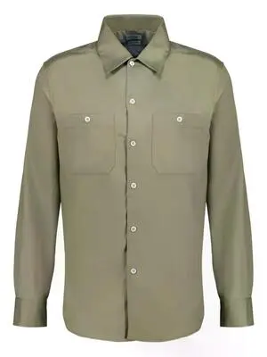 Men's Brunello Cucinelli Green Shirts