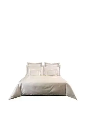 Frette Lozenge Lace Bedding - Neutrals