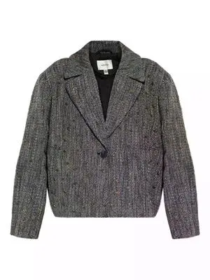 GESTUZ Herringbone Pattern Blazer