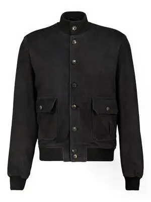 Frescobol Carioca Vincente Suede Bomber Jacket