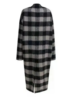 Rick Owens Island Plaid Coat