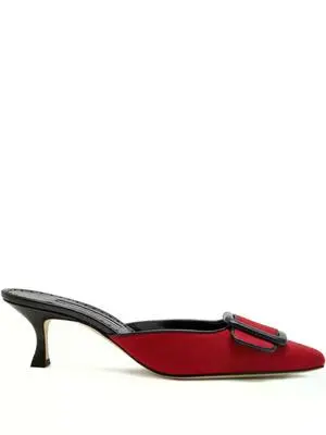 Manolo Blahnik 50mm Maysalebi Mules
