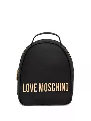 Moschino Gold Tone Backpacks