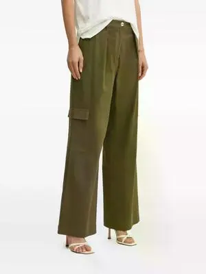 Liu Jo Pleated-front Cargo Trousers