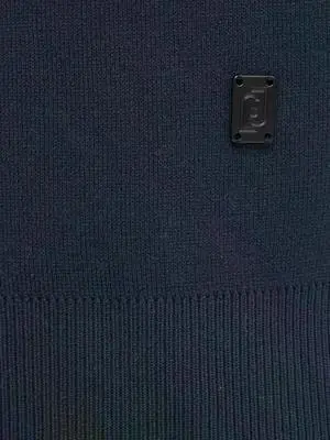 Liu Jo Long-sleeve Logo-plaque Sweater