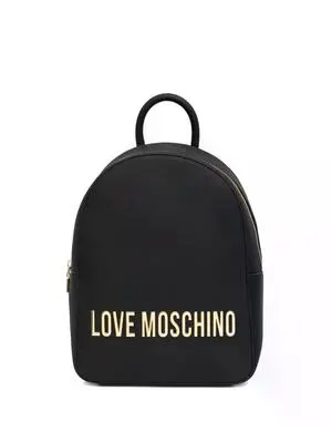 Moschino Logo Backpacks